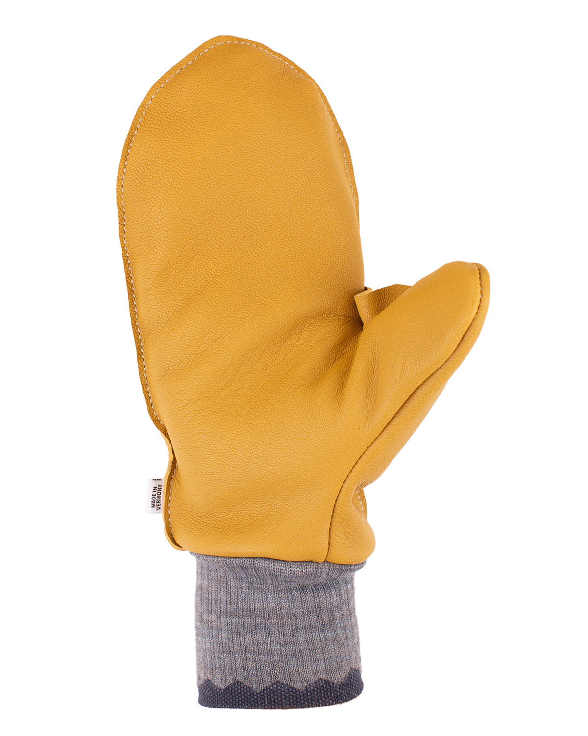 Jeezum Mitt | Lined Leather Winter Mitten | Vermont Glove