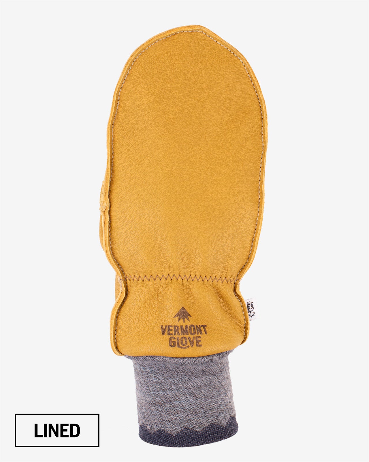 Jeezum Mitt | Lined Leather Winter Mitten | Vermont Glove